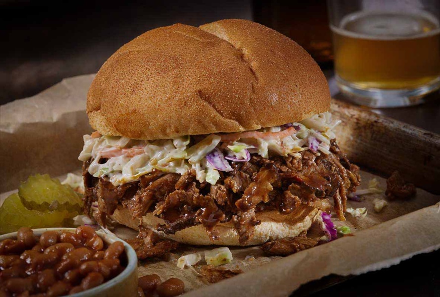 Slow Cooker BBQ Pulled Goose/Duck Sandwiches - Default